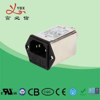 China Yanbixin 120 250VAC Double Fuse Power Entry Filter YB11B2 Rated Current 1A-10A for sale