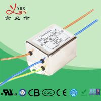 China Low Pass 3A Wire AC RFI Power Line Filter 120V 250V Customized Service for sale