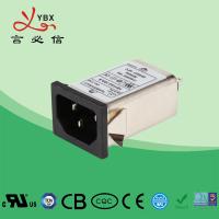 China YBX IEC Inlet EMI Filter 220V AC EMC Noise Filter 1A 3A 6A 10A For Electric Equipment for sale