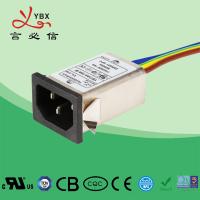China YBX IEC Inlet EMI Filter 220V AC EMC Noise Filter 1A 3A 6A 10A For Electric Equipment for sale