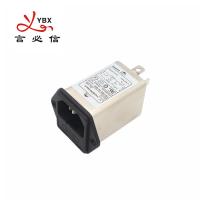 China IP40 Single Phase EMI Power Filter IP40 250VDC For Coffee Equipment for sale