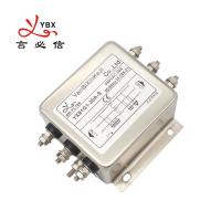 China YX81G1 Three Phase Filter 115V 250V 30A M4 Screw Terminal EMI RFI Filter For Motor Drives for sale