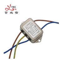 China 10A DC Line Noise Filter , Plug In Video Active Power Filter Metal Case for sale