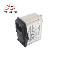 China Double Fuse 220V 10A IEC Inlet Plug In RFI Filter For Medical Equipment for sale