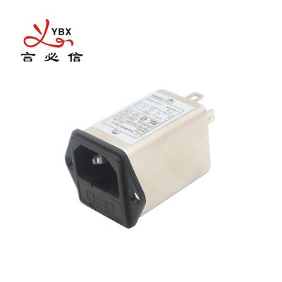 China Low Pass Single Phase Emi Power Filter 3a Current 250v Voltage Medical Specifications for sale