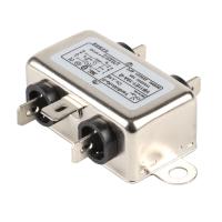 China One Stage Single Phase Filter 6A Low Leakage Current Power Line Filter for sale