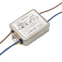 China 10A Dual Stage RFI EMC Electrical Noise Filter For Electric Equipment for sale