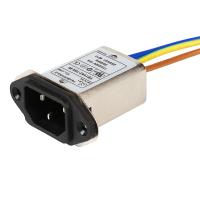 China YB11A2-10A-W IEC Inlet Filter Power Line Output Noise Filter For Medical Equipment for sale