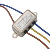 China 220V 3A 6A EMI EMC AC Power Noise Filter For LED Lighting Strip for sale