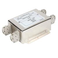China UL 94V-0 440VAC 10A 3 Phase EMI Filter With CE ROHS Approvals for sale