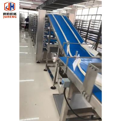 China 8000pcs/Hr Roti Canai Making Machine Chinese Traditional Clay Oven Rolls Production Line for sale