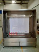 China Manual screen washout booth with back light and high pressure water jet, manual stencil washer, screen frame cleaning for sale