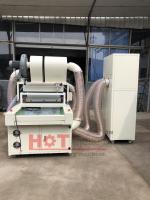 China Heat transfer powder applicator, screen printing powder applicator, auto powder applicator screen printing for sale
