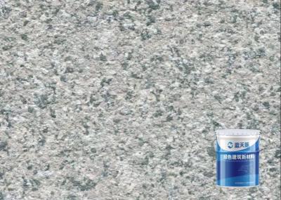 China Exterior Wall Paint Marble texture finish Quick 72 Hour Shaping bucket 50kg for 25 square meters 2 coats home decoreation for sale