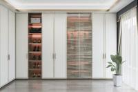 China Modern Custom Walk-In Closet Minimalist Changing Room Wardrobe Inner Decoration for sale