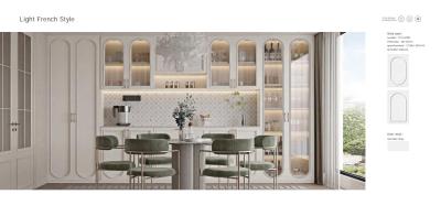 China Wooden Insect Proof Walk-In Closet Custom Design For House Decor Renovation for sale