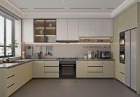 China Space Saving Corner Custom Kitchen Cabinet Designs Table Thickness 20mm for sale