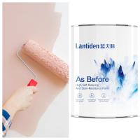 China Interior Wall Paint As Before Ultra Self Clean Super Stain Resistance Class I Washable 20000 Coats For residential Villa for sale