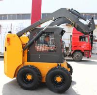 China 700kg Rated Load JC45 Mini Skid Steer Loader 37kw Wheel Loader 0.4m3 Bucket for sale