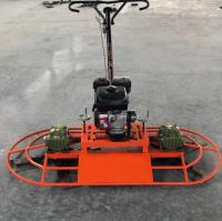 China 7.5HP Gasoline Concrete Power Trowel Two Grinding Discs Road Floor Construction Tools for sale