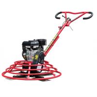 China 5.5hp Gasoline Power Trowel 1000mm Disc Concrete Finishing Machine 130kg for sale