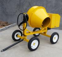 China Towable 350L-700L Diesel Gasoline Concrete Mixer for Construction Sites for sale
