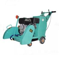 China 18HP Gasoline Concrete Pavement Cutting Machine Walk Behind 500mm Blade 180mm Cutting Depth for sale