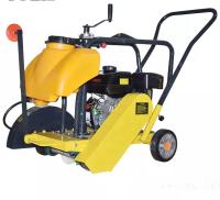China 13hp Honda Gasoline Walk Behind Concrete Road Cutter Machine 300mm Blade for sale