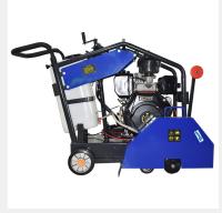 China 13hp Gasoline Concrete Cutter Manual Push Floor Saw 300-500mm Blade Diameter for sale