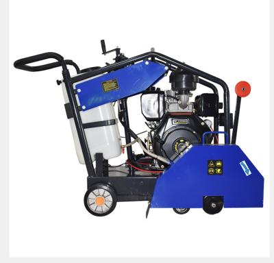 China 13hp Gasoline Concrete Cutter Manual Push Floor Saw 300-500mm Blade Diameter for sale
