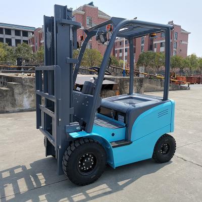 China 1.5 Ton 1500kg Electric Forklift Truck 48V 450Ah Battery 3m Lifting Height for sale
