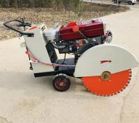 China 3600rpm Electric Road Cutter Hydraulic Concrete Cutting Machine 13HP 180mm Depth for sale