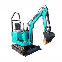 China Mini Hydraulic Excavator 1.7 Ton Micro Digger Machine 19KW 1600kg for Rail Track Maintenance for sale