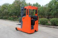 China 1.5 Ton Seated Electric Reach Truck 8000mm Lift Height High Performance Mast Forklift for sale