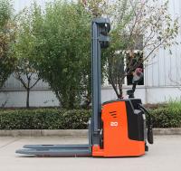 China Warehouse Automatic Stacker 1 Ton 1.2 Ton 1.5 Ton Electric Pallet Stacker With 3m 3.5m Lifting Height for sale
