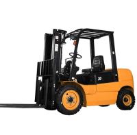 China 3.5 Ton Diesel Forklift Truck 3 Ton Capacity Wide View Mast Powerful Engine for sale