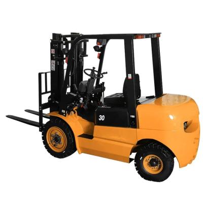 China 3.5 Ton Diesel Forklift Truck 3 Ton Capacity Wide View Mast Powerful Engine for sale