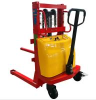 China Semi Auto Electric Stacker 1 Ton 2 Ton Manual Hand Forklift 3m Lifting Height for sale
