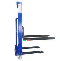 China Self Loading Stacker Crane 500kg Light Weight Pallet Lifter Machine Hydraulic Lift Equipment Self Loading Forklift for sale