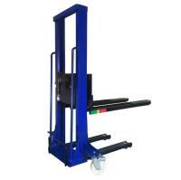 China Self Loading Stacker Crane 500kg Light Weight Pallet Lifter Machine Hydraulic Lift Equipment Self Loading Forklift for sale