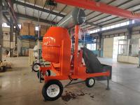 China Self Loading 800L Concrete Mixer with 9HP Diesel Engine Portable Construction Machine for sale