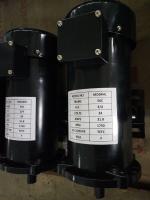 China 24V 1/2HP 3/4HP NEMA 56C Permanent Magnet DC Motor 113mm 10KG with Extra Brushes for sale