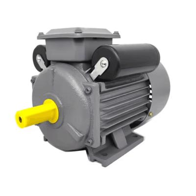 China YCL Single Phase Electric Motor 0.37kW-3kW 100% Copper 110V-240V B3 Double Value Capacitor AC Motor for sale