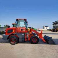 China Mini Compact Wheel Loader 1 Ton to 1.8 Ton Front End Loader with 2.0m3 Bucket AC Joystick for sale
