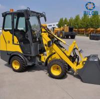 China 0.4m3 Bucket Capacity Loader 0.8 Ton Small Front Wheel Loader With Wheel Loader for sale