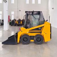 China Wholesale Cheap  Skid Steer Loader Wheel Loader Earthmoving Machinery Skid Steer for sale