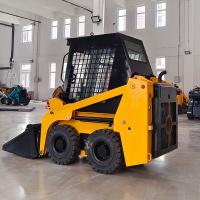 China Wholesale Cheap  Skid Steer Loader Wheel Loader Earthmoving Machinery Skid Steer for sale