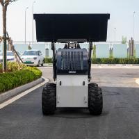 China Mini Electric Skid Steer Loader 200kg Capacity 13.5hp EPA5 Compact Crawler Loader for sale