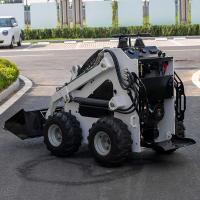 China Mini Skid Steer Loader 200kg 300kg 500kg Track Loader with 13.5hp Engine for sale