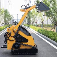 China Competitive Price Skid Steer Loader Multi-function 200kg Wheel Loader With Versatile Bucket Mini Skid Crawler Loader Best Sell for sale